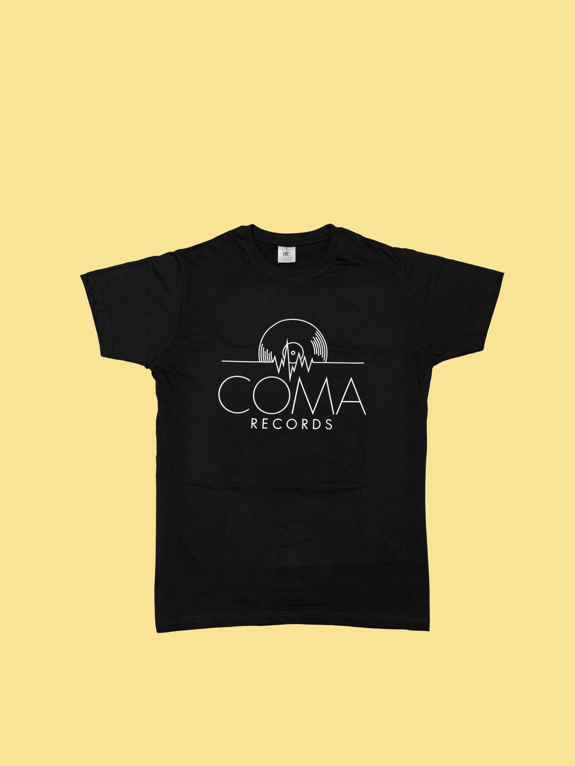 Coma Records Black T-Shirt — Coma Records