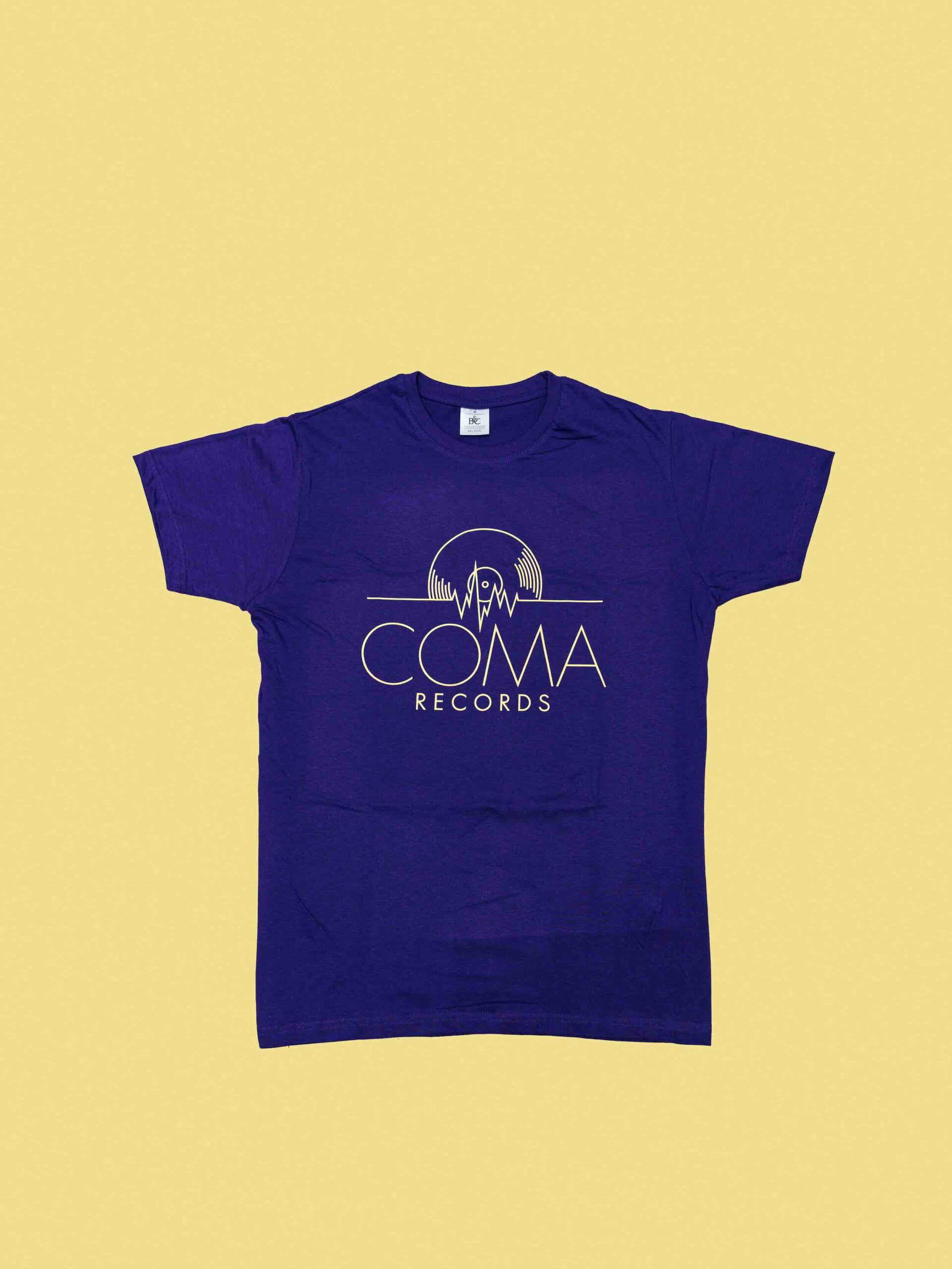 Coma Records Purple T-Shirt — Coma Records